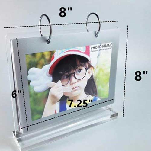 Desktop Calendar Stands|Plexiglass Desk Calendars|Acrylic Display Stand