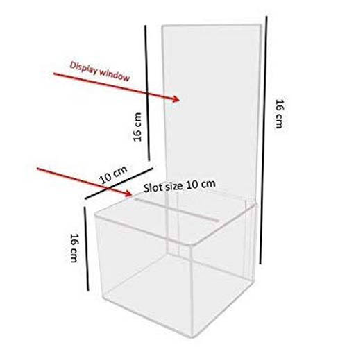 Acrylic Lead Boxes|Acrylic Donation Boxes|Lucite Donation Containers