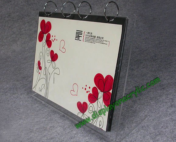 Desk Calendar Stand|Acrylic Calendar Display|Custom Desktop Calendars