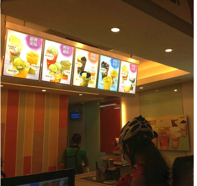 Menu Light Box|Restaurant Light Box Signs|Takeaway Menu Sign